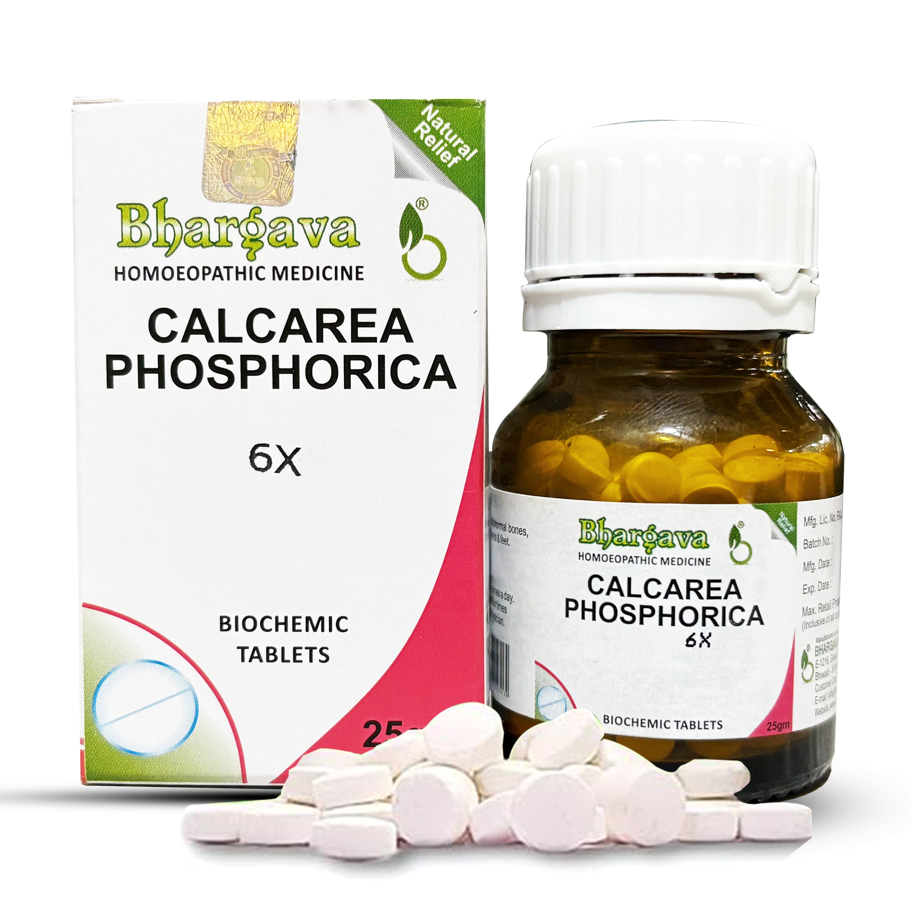 Calcarea Phosphorica 6X (25G) Tablets – Doctor Bhargava