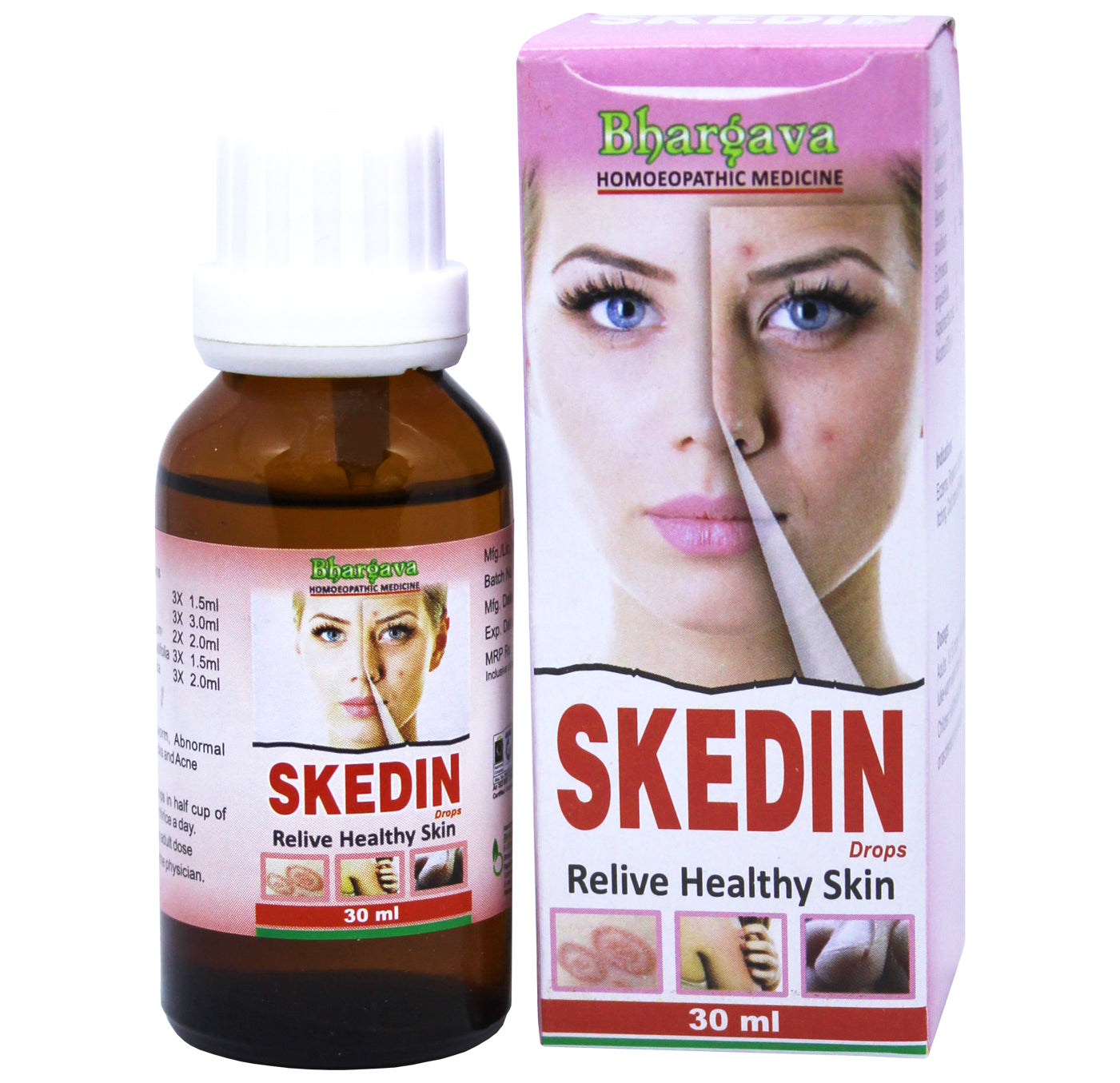Skedin Drops | Homeopathic Skin Care Solution – Doctor Bhargava